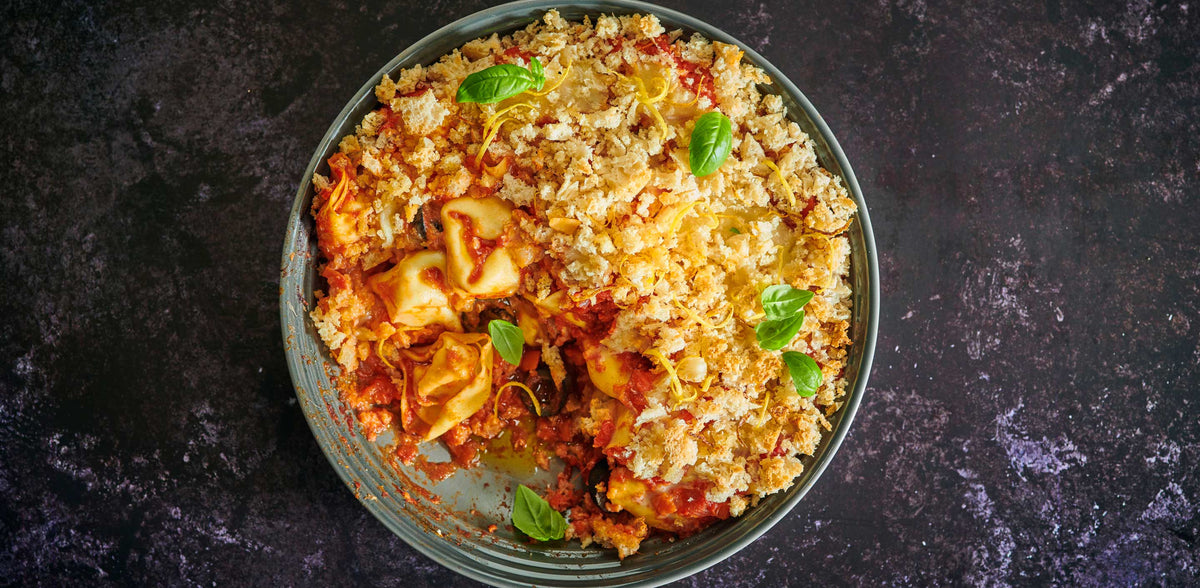 Chicken & Chorizo Fresh Pasta Bake Recipe | Dell'Ugo